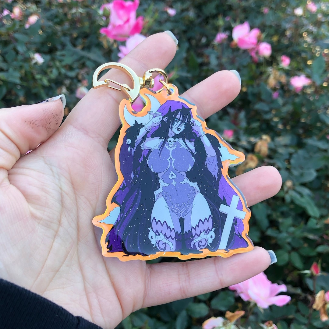 Wistful Wailer Acrylic Glitter Charm - Etsy