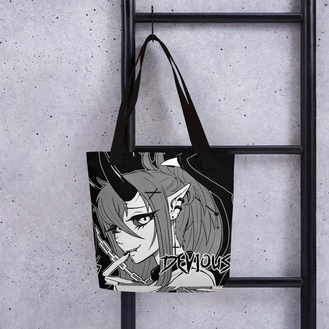 Devious Drawing Tote Bag - Etsy