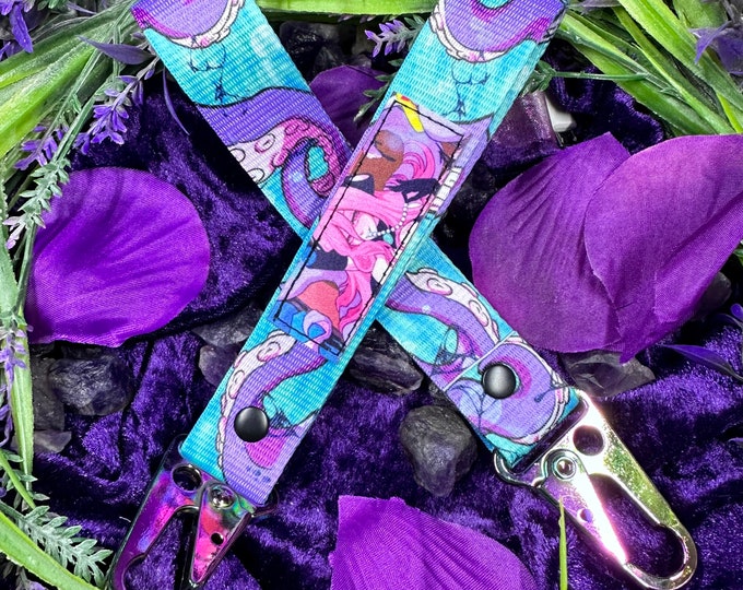 Tentacle Key Strap - Wristlet Lanyard - Etsy