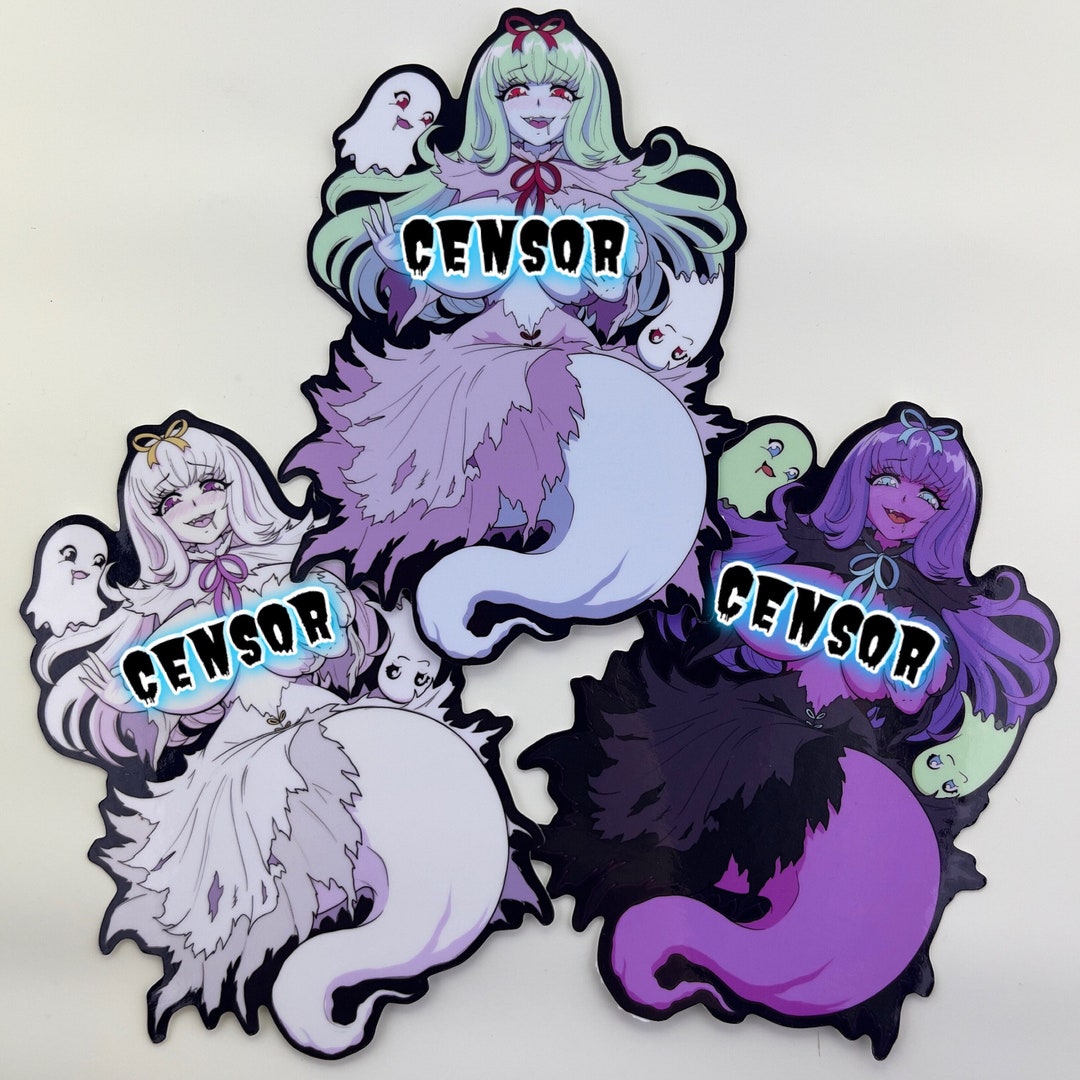 Haunted Honkers Nsfw Vinyl Sticker Etsy