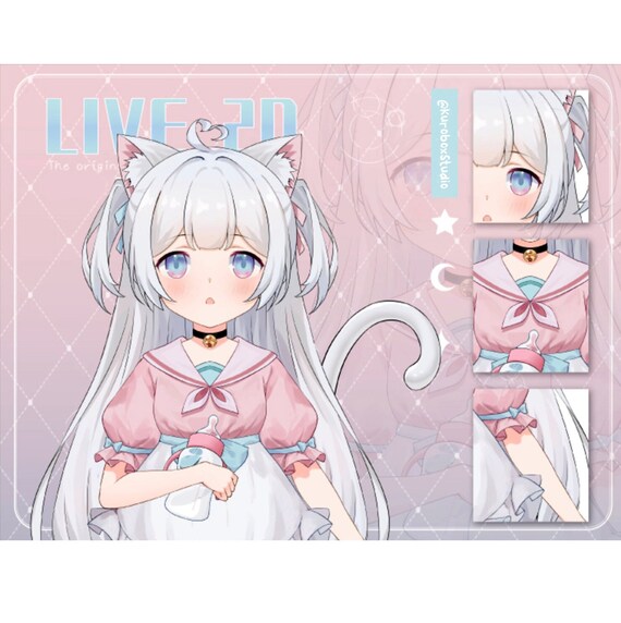 Custom Vtuber 2D Modelrig Psd Anime Art Commission | Etsy