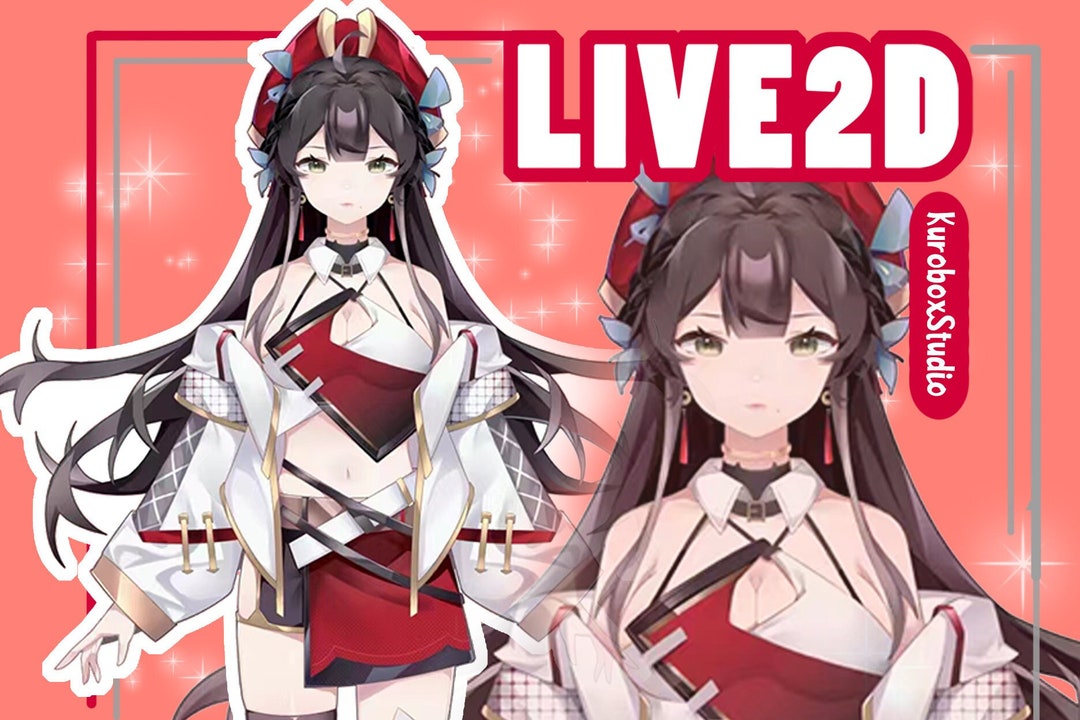 Custom Vtuber Live2d Model Commission Half Body Character - Etsy Finland