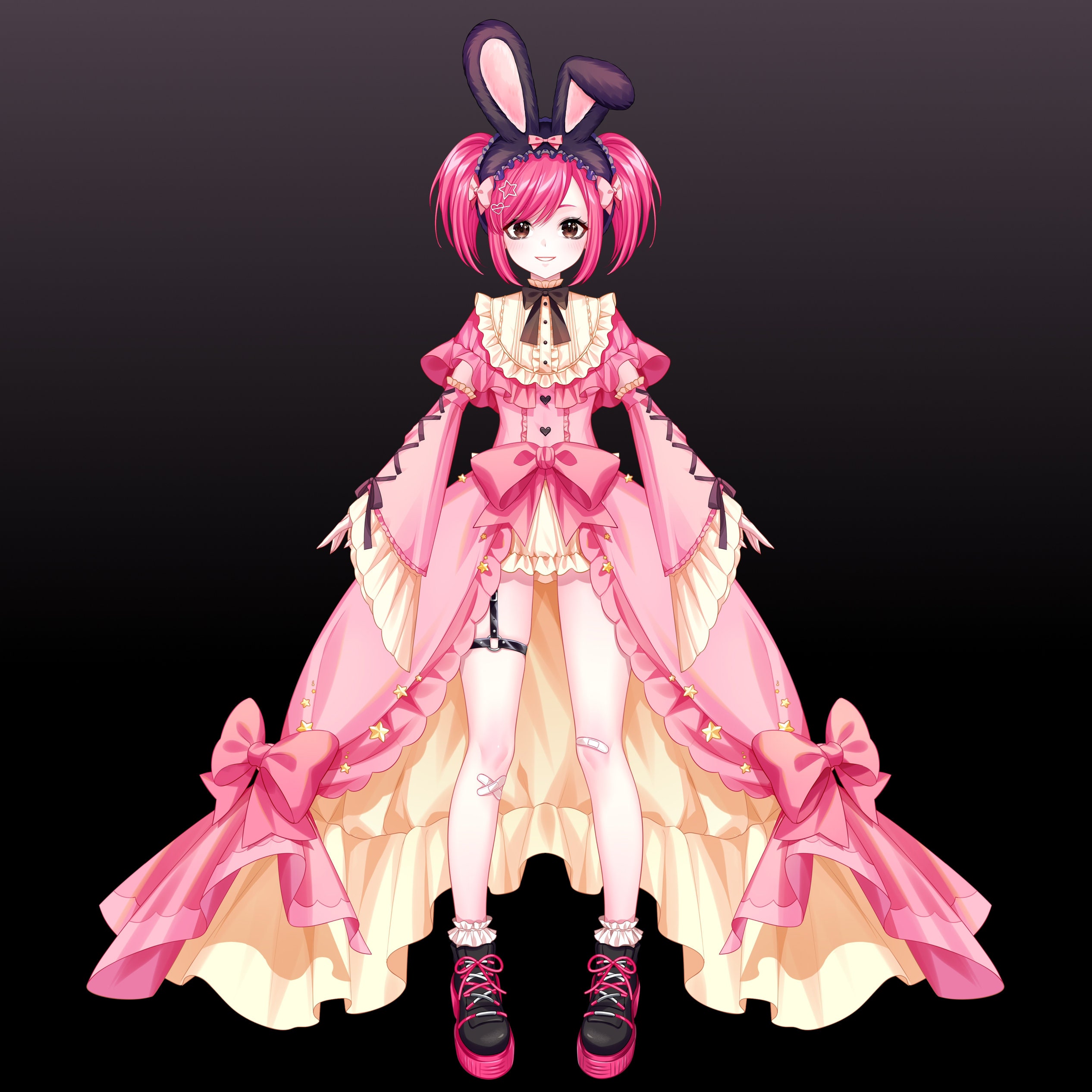 DETAILED ART STYLE Custom Vtuber Live2d Model Commission - Etsy Australia