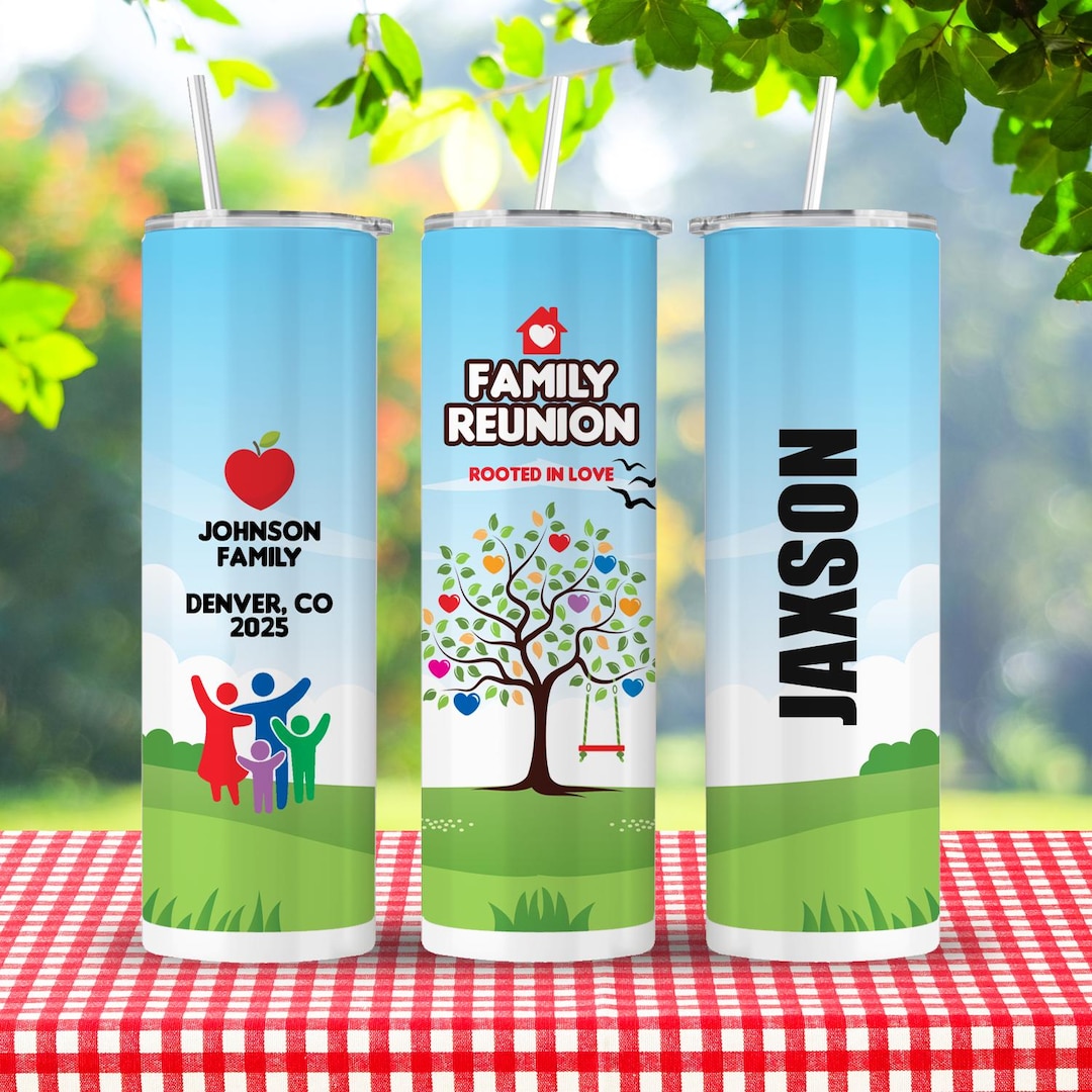 Family Reunion Tumbler Summer Travel Souvenir Party Favor Cup Gift - Etsy