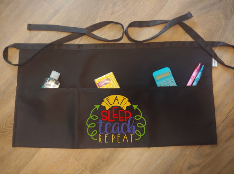 Teacher Apron Custom Teacher Apron With Pockets Teacher - Etsy