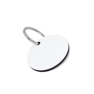 Sublimatable MDF Key Chain - Double Sided - Circle, Rectangle, and ...