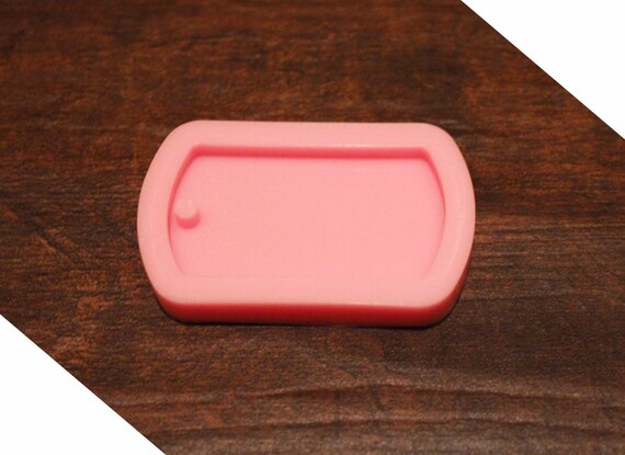 Military ID Tag Dog Tag Mold Silicone Key Chain Mold READ - Etsy