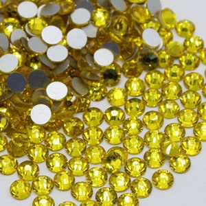 Glass Rhinestones | Flatback Crystals, DIY Bling - Etsy
