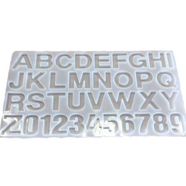 Alphabet Letter Chocolate Mould - Etsy