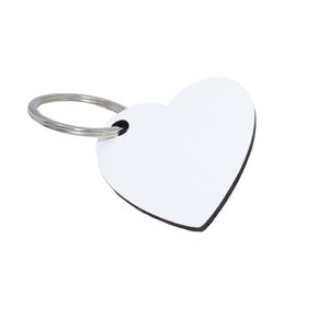 Sublimatable MDF Key Chain - Double Sided - Circle, Rectangle, and ...