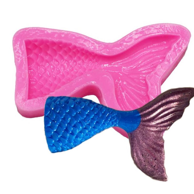 Mermaid Tail Mold - Etsy
