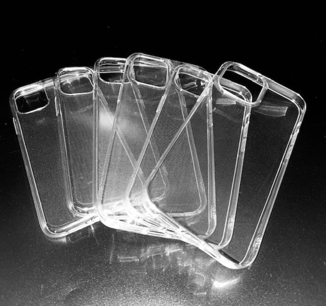 Clear iPhone Case, Soft Flexible Plastic Cover - Etsy