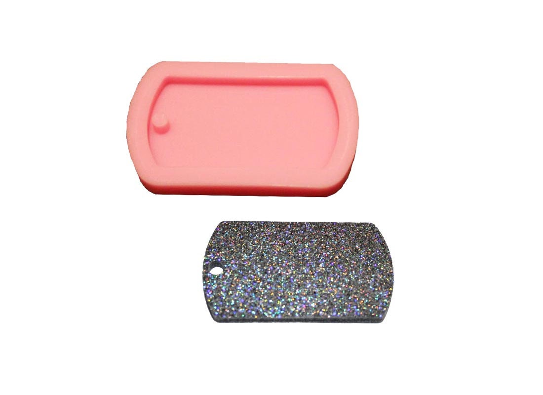 Military ID Tag Dog Tag Mold Silicone Key Chain Mold READ - Etsy