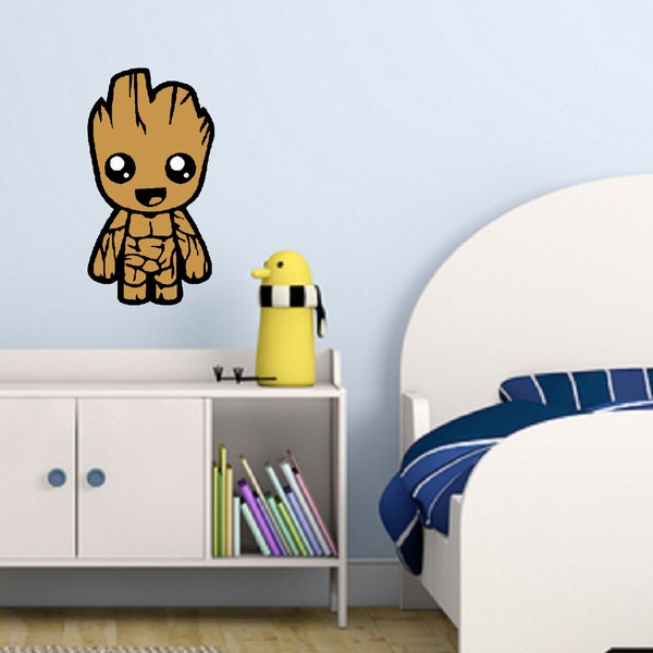 Baby Groot Decal - Etsy