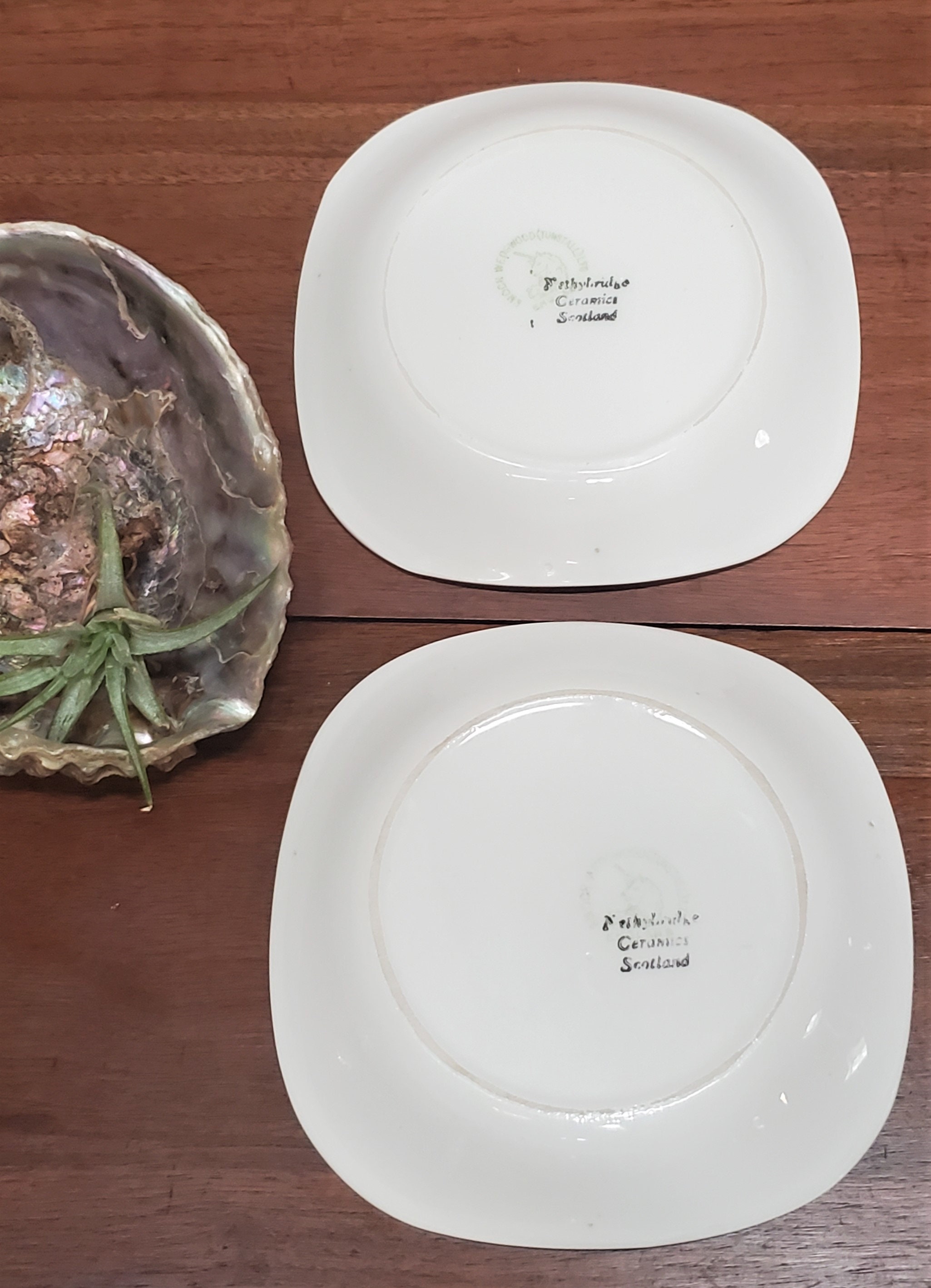 Scottish Plates From Enoch Wedgewood Birds Scotland Ceramics | Etsy