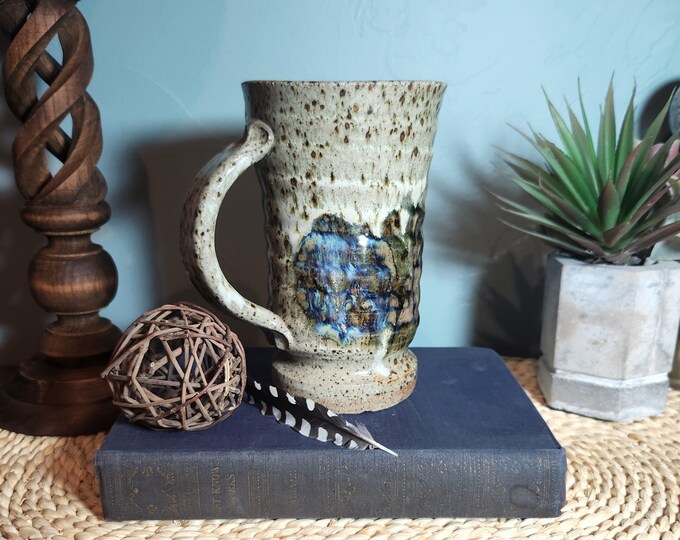 LARGE Studio Pottery Mug 16 Oz. Hand Made Studio Pottery Mug - Etsy