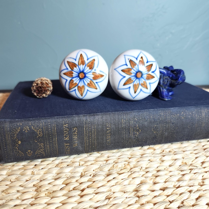 Hand Painted Knobs - Etsy