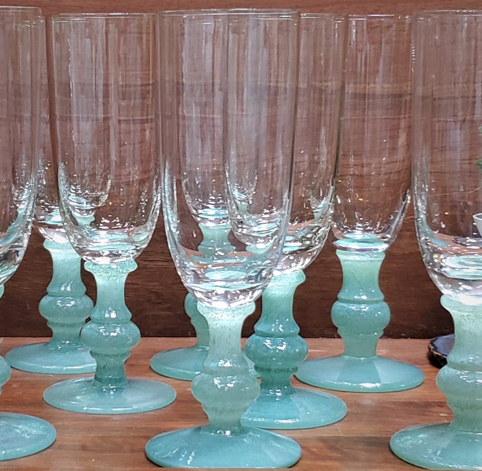 Villeroy & Boch Stemware Isabelle Wine Champagne Flutes Jade | Etsy