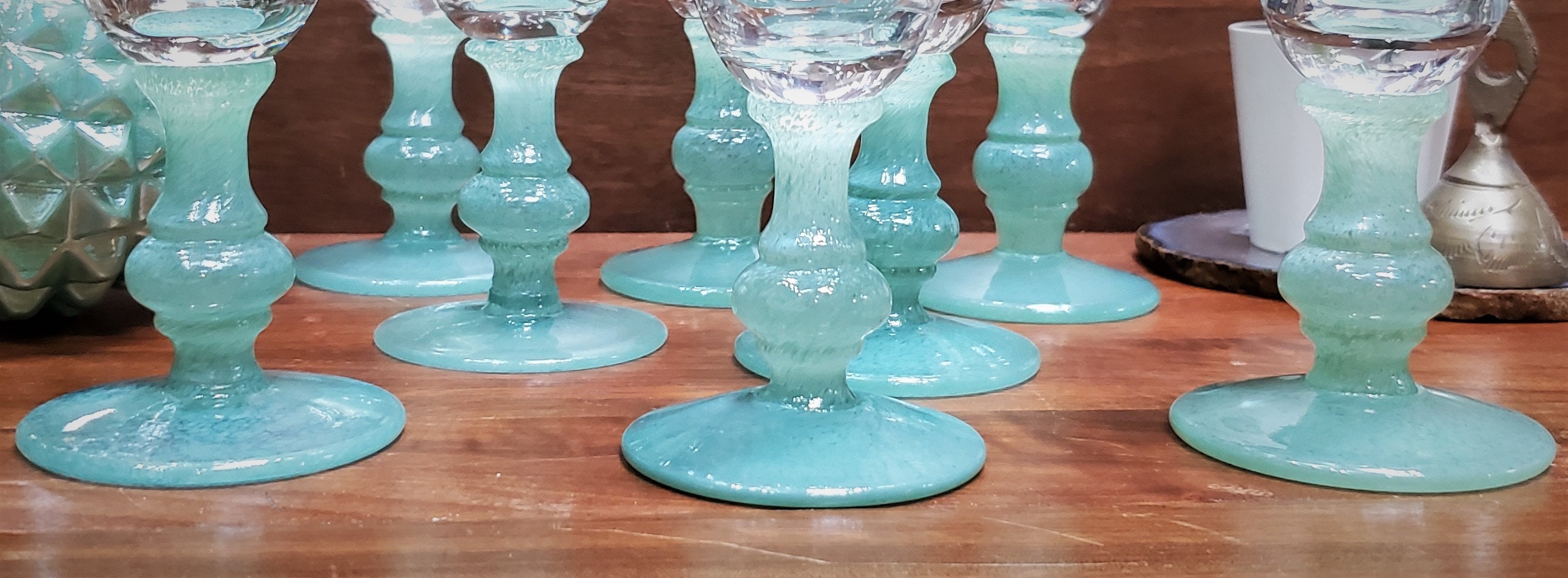 Villeroy & Boch Stemware Isabelle Wine Champagne Flutes Jade | Etsy