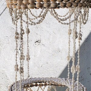Vintage Shell Macrame Hanging Planter Cowrie Shells - Etsy