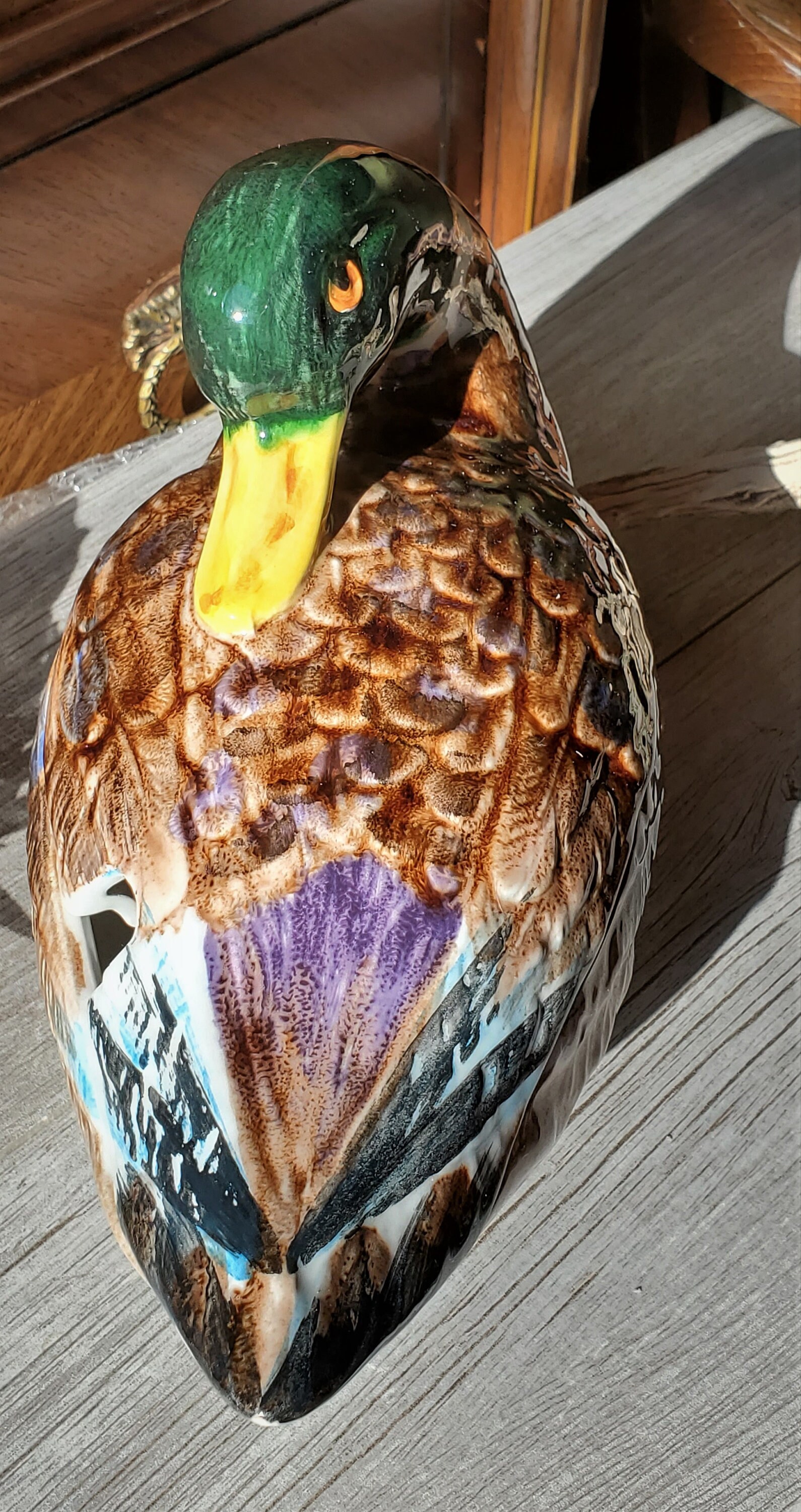 Vtg Neiman Marcus Duck Tureen, Handpainted in Italy RARE! Highly ...