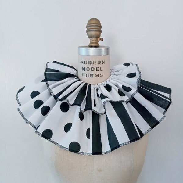 Clown Neck Ruffle - Etsy