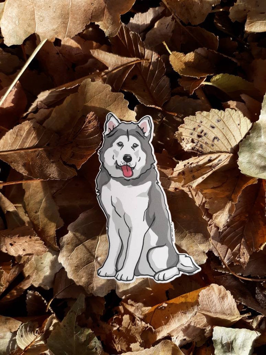 Siberian Husky Sticker, Siberian Husky Decal, Husky Mom, Husky Sticker ...