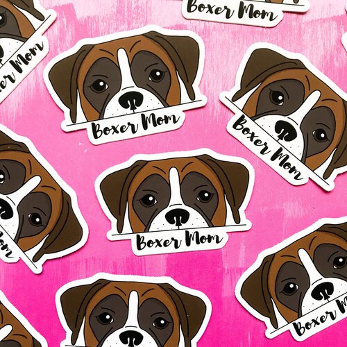 Boxer Decal - Etsy