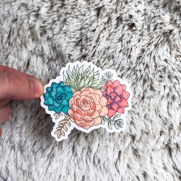 Succulent Decal - Etsy