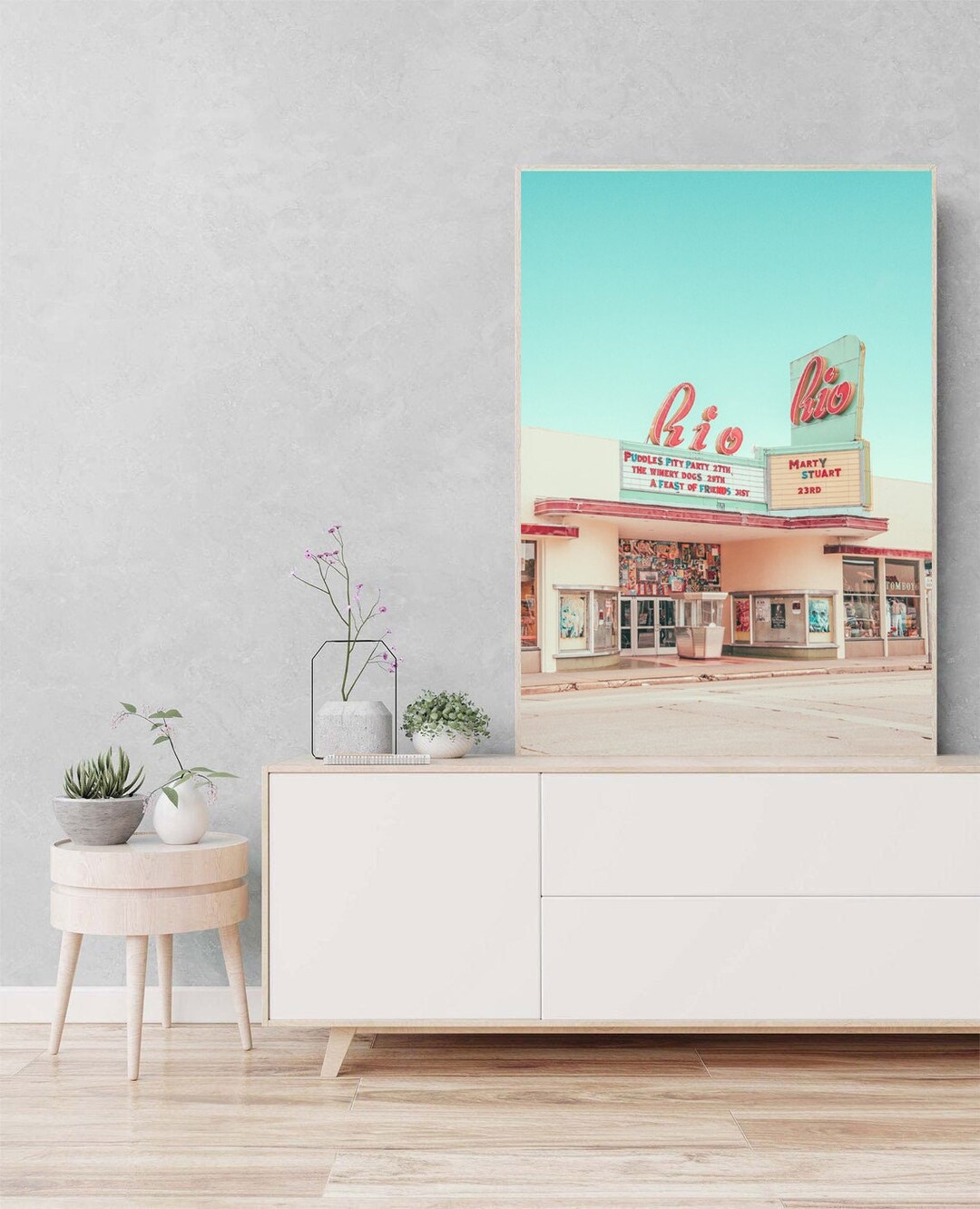 Vintage Theatre Marquee Print: Retro Cinema Photography, Santa Cruz - Etsy