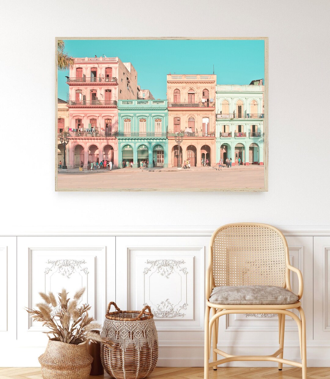 Cuba Art Print, Cuba Photography, Cuba Poster, Pastel Wall Art, Havana ...