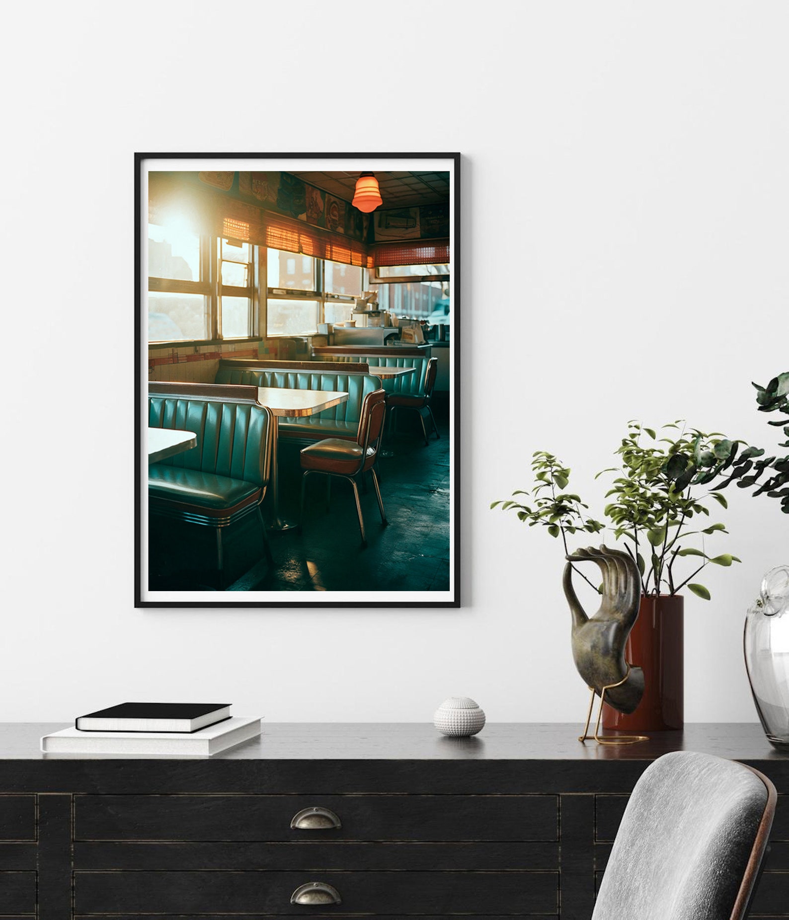 American Diner, Retro Diner, Vintage Decor, Photography, Vintage Art ...