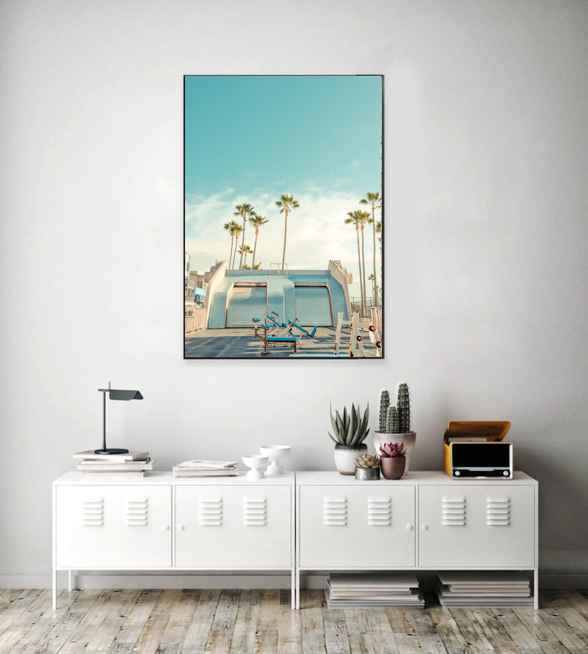 Muscle Beach Print, Venice Beach Print, California Beach, Los Angeles ...
