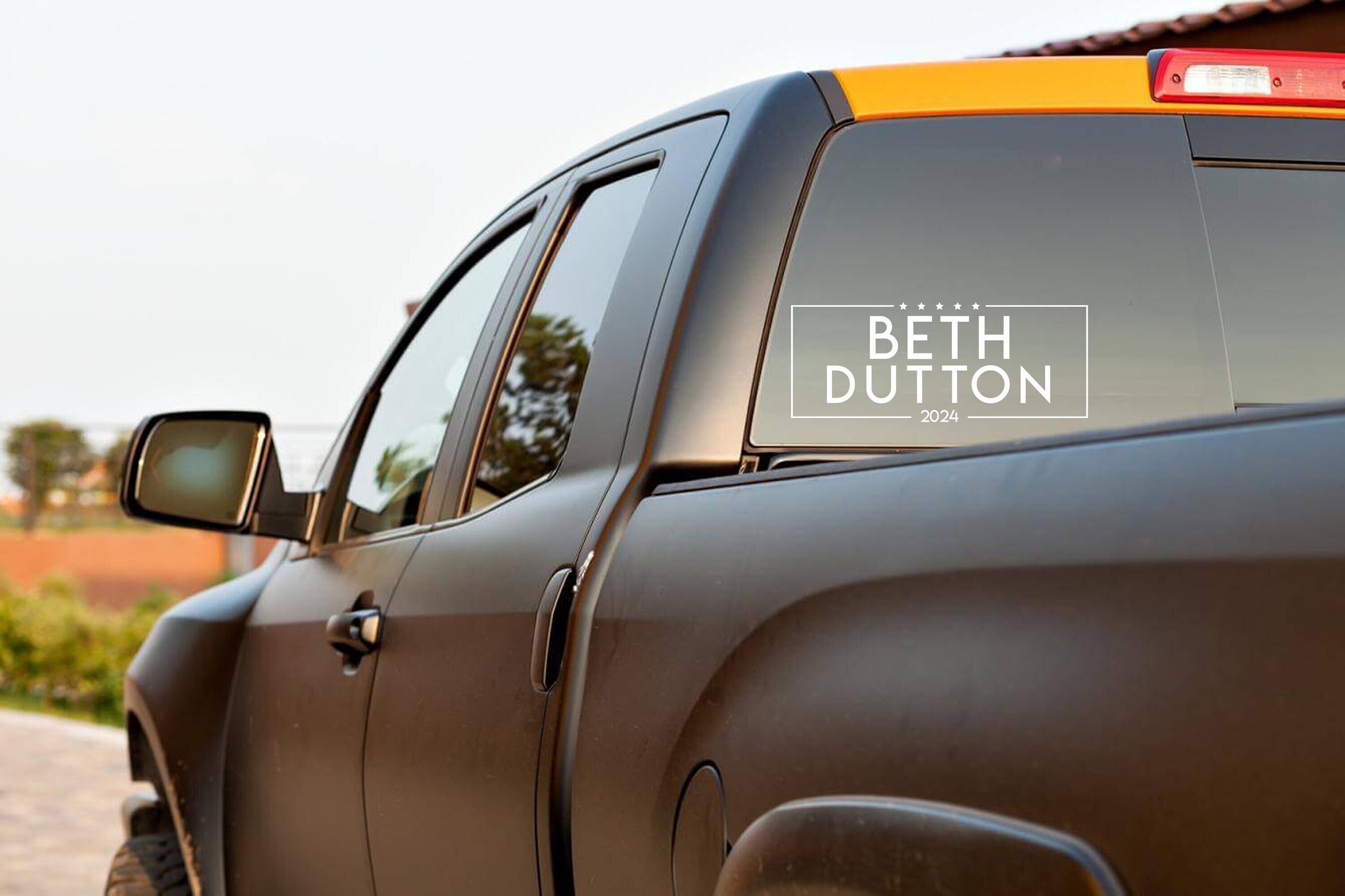 Vinyl Decal Beth Dutton 2024 - Etsy