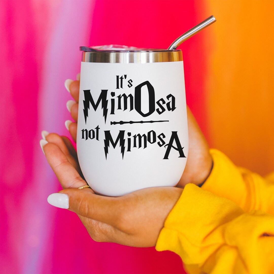 Vinyl Decal - "it's Mimosa Not Mimosa" - Etsy