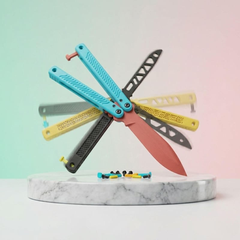 Knives balisong - Etsy Polska