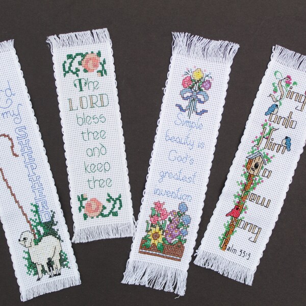 Cross Stitch Bible Verse - Etsy