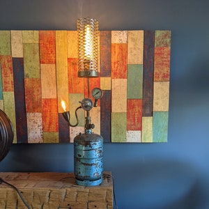 Propane Torch Lamp - Etsy