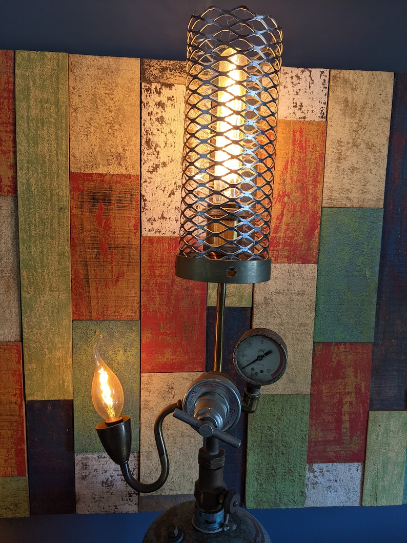 Propane Torch Lamp - Etsy