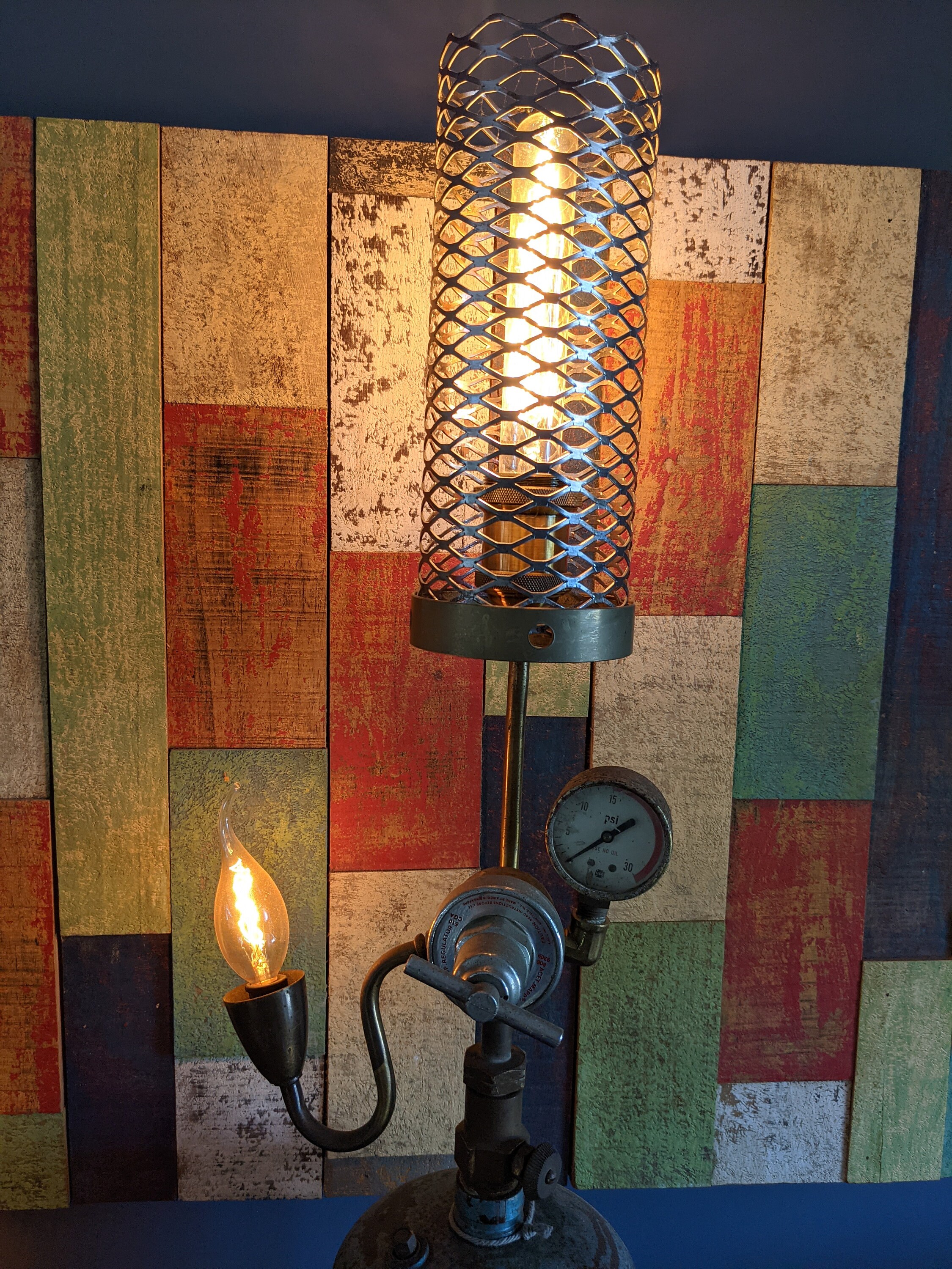 Propane Torch Lamp - Etsy