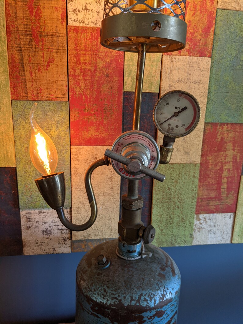 Propane Torch Lamp - Etsy