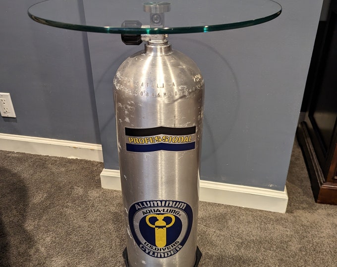 SCUBA Tank Table - Etsy