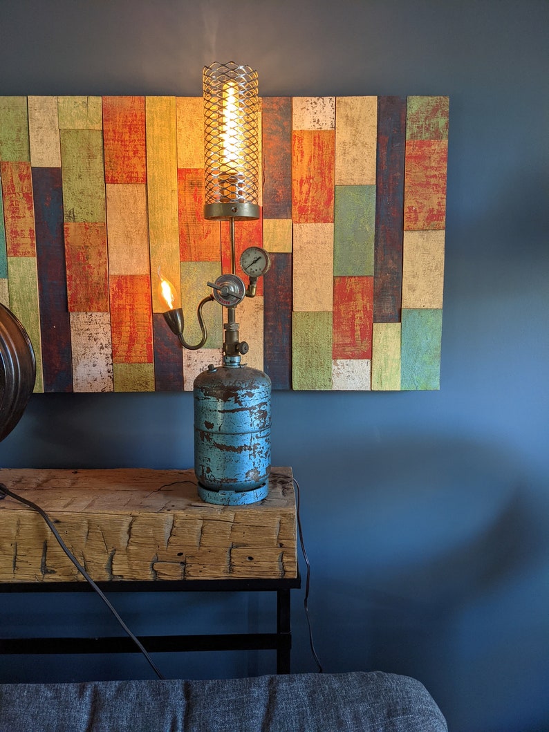Propane Torch Lamp - Etsy