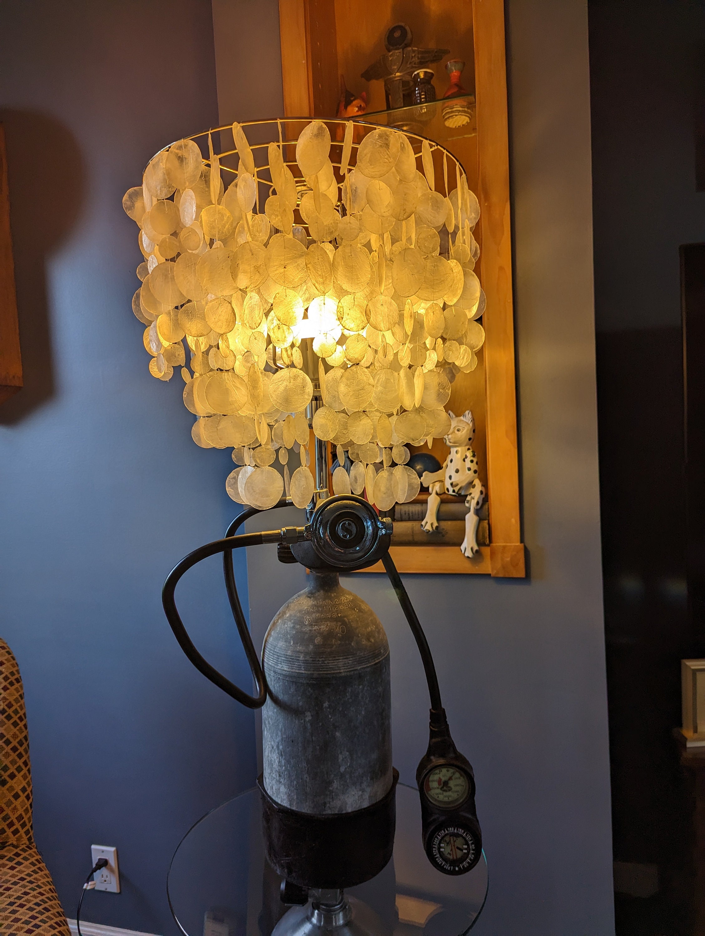 Scuba Tank Lamp. - Etsy
