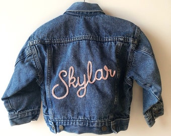 Embroidered Jacket - Etsy