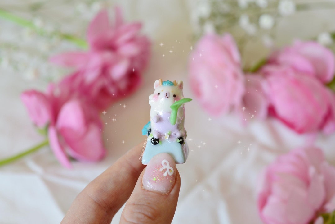 Kawaii Summer Rain Studio Ghibli Spirited Away Haku Dragon Cherry MX 1u ...