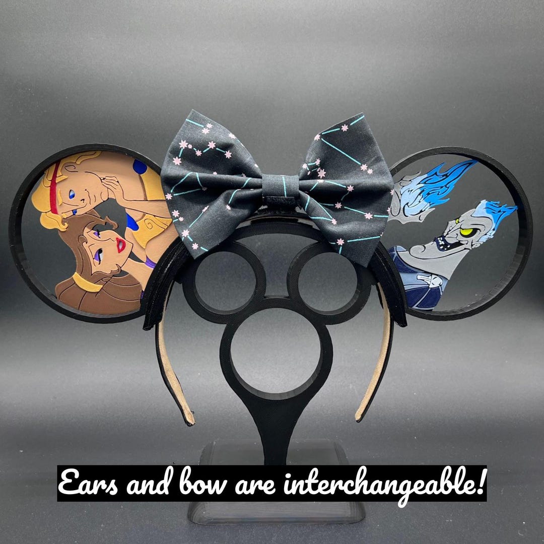 Hercules Megara Hades Custom Mickey Ears Headband or Hat - Etsy
