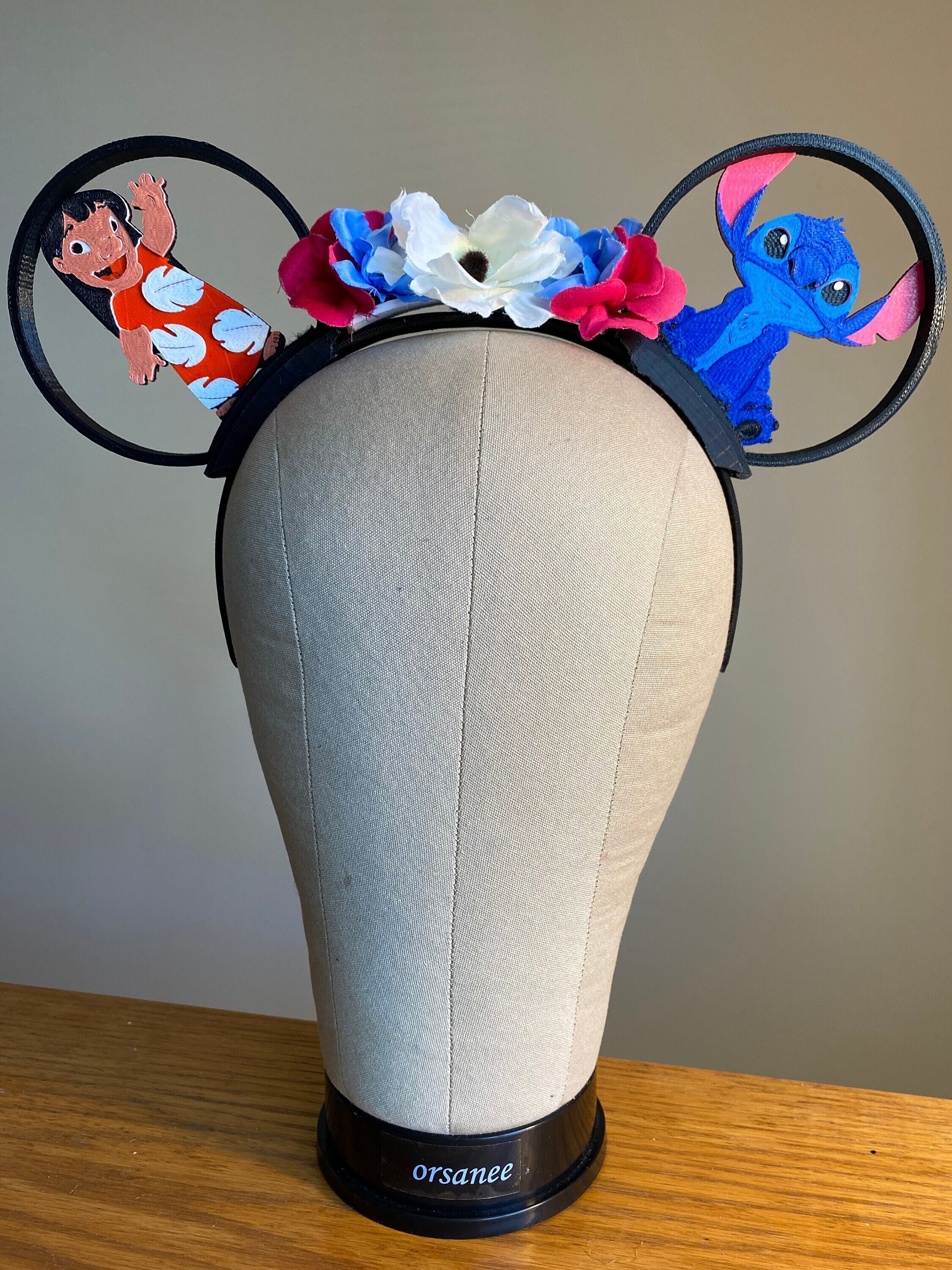 Lilo and Stitch Mickey Ears Headband/hat - Etsy