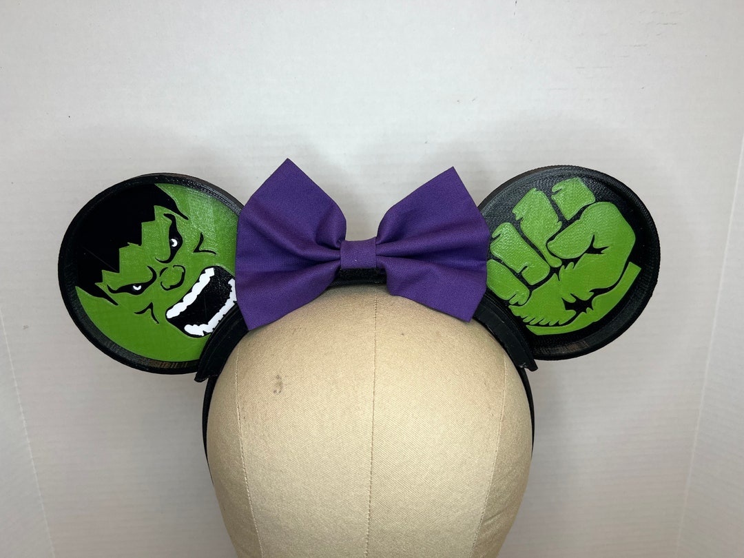 Marvel the Incredible Hulk Smash Custom Mickey Ears Headband or Hat - Etsy