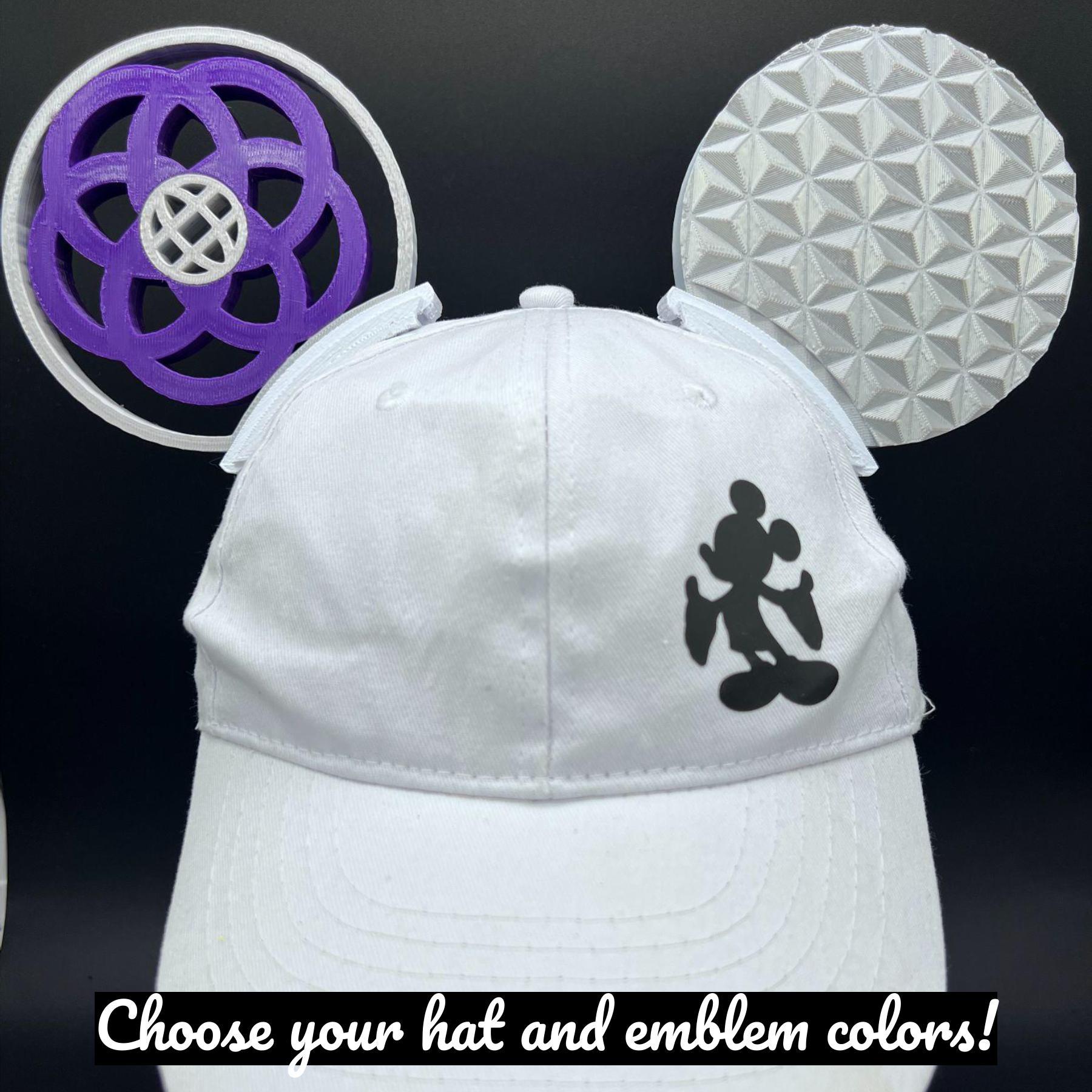Epcot Center Spaceship Earth Custom Mickey Ears Headband or Hat - Etsy
